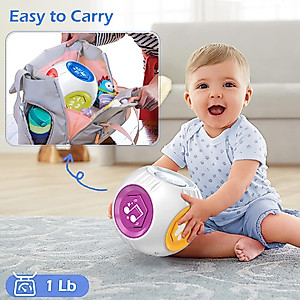 Talkfun Bilingual Cube Learning Toy for 1+ Year Old Boy Girl Gift, Musical Developmental Baby Toy 12-18 Month, Educational Toy for Toddler Age 1-2, First Christmas 1st Birthday Gifts for One Year Old