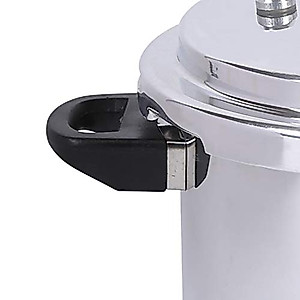 Wonderchef Outer Lid Aluminium Ultima Pressure Cooker, 5 litres, Silver
