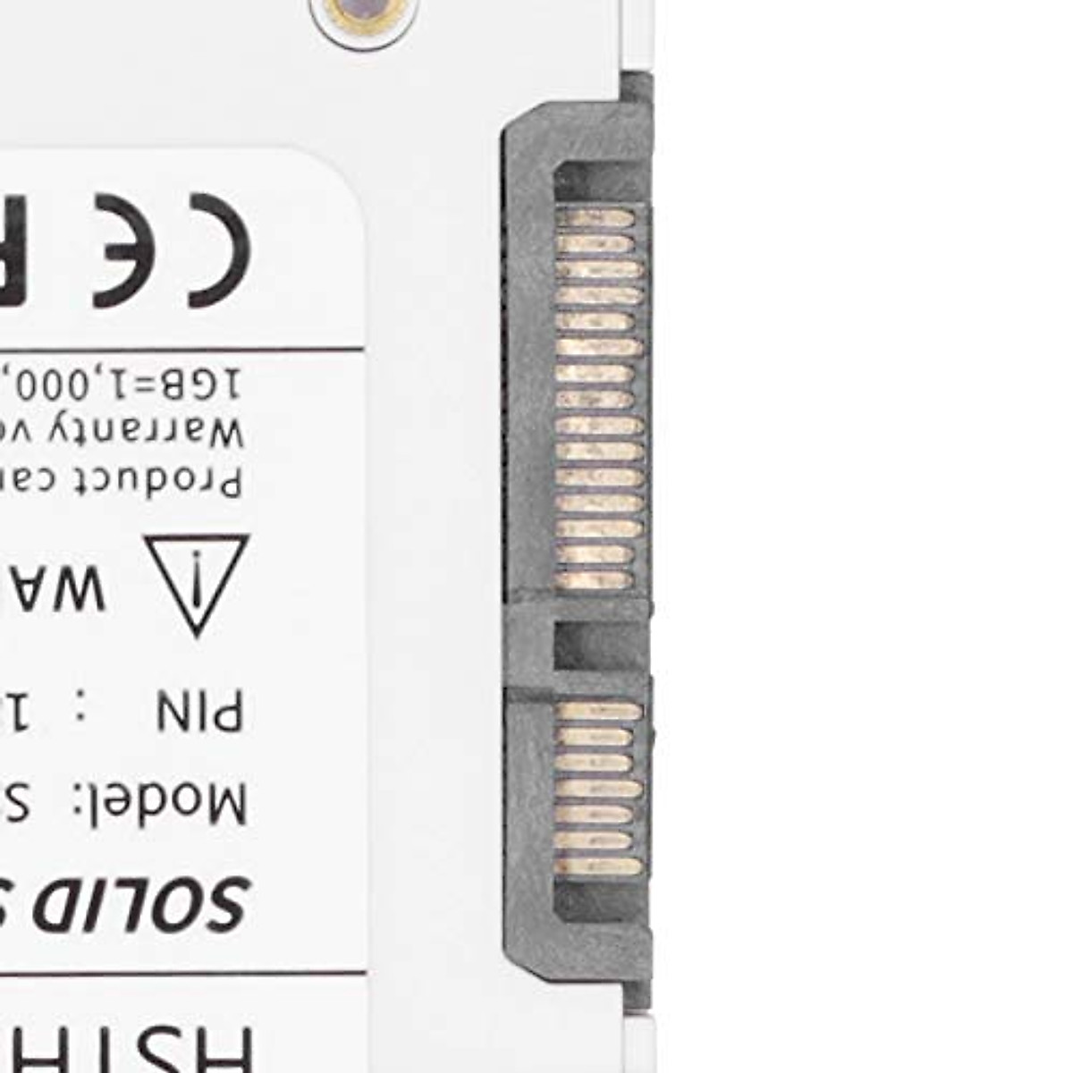 Yunseity Solid State Hard Drive,SATA 2.5 Inch Internal Solid State Drive (SSD),70‑500MS,for OS XXPWin7Win8Win10Linux,White(16GB)