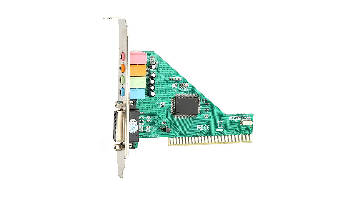 120dB PCI Sound Card for 4.1 Stereo Surround Sound