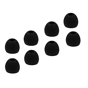 8pcs Medium (M) Comfort Stay (B) Replacement Set Earbuds Eartips Compatible with Jaybird X4, X3, Freedom F5 and Jaybird Run Wireless in Ear Earphones Headphones