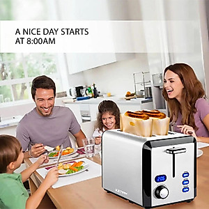 8 Pack Toaster Bags Nonstick Reusable Easy to Clean for Grilled Cheese Sandwiches Toast Bread Snacks (8)