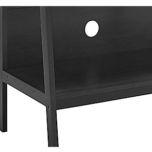 Ameriwood Home Altra Furniture Ladder Entertainment Center TV Stand, 60", Black