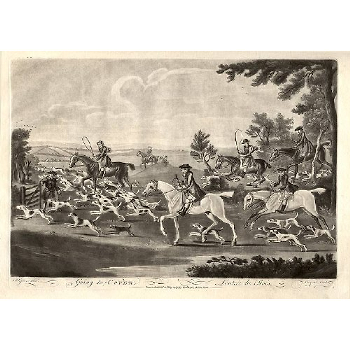 Going to Cover. L'entree du Bois