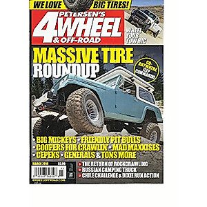 PETERSEN'S 4 WHEEL & OFF - ROAD, MARCH, 2016 NO. 3 (MASSIVE TIRE ROUNDUP)