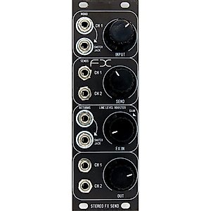Blue Lantern Stereo FX Send and Return Eurorack Module