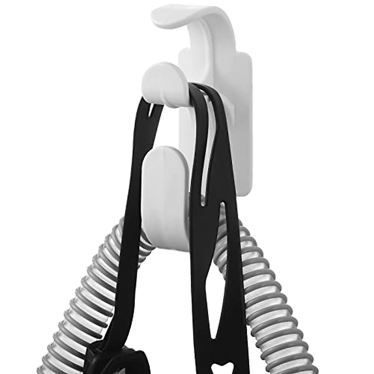 Yulejo Machine Hose Hanger with Anti-Skid Function Hose Holder for Bed Hanger Hose Organizer and Headband Hook Combined for Keeping Tube from Leakage and Intertwine(1 Piece)