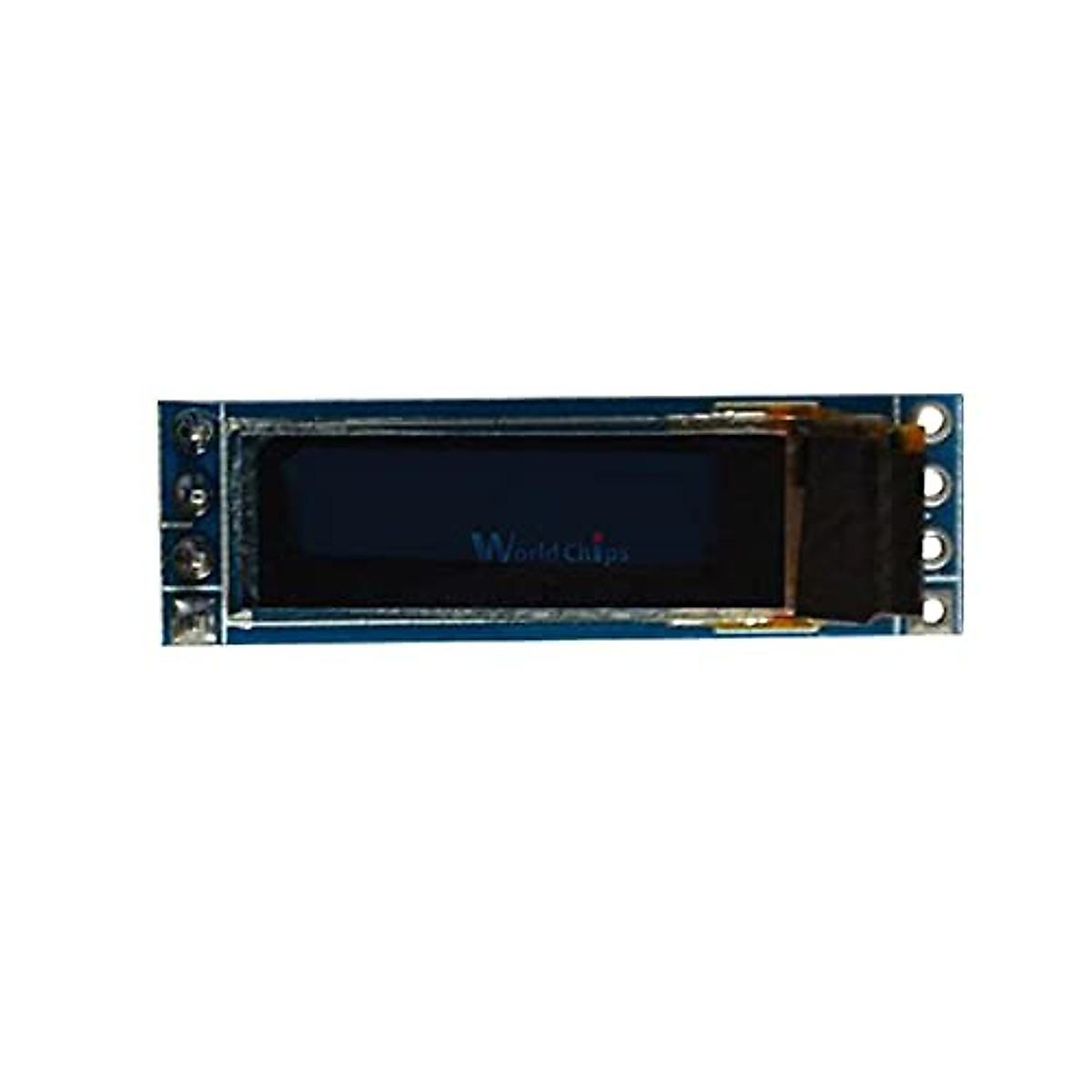 0.69 inch 96x16 OLED Display Module White Display 0.69" SSD1306 LCD Screen Control Board for Arduino 3-5.5V IIC Interface