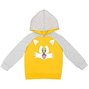 SEGA Sonic the Hedgehog Tails Little Boys Fleece Pullover Hoodie 5