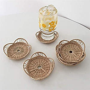 Ochine Rattan Fruit Basket Natural Woven Cake Bread Serving Tray Food Baskets Wicker Tabletop Storage Home Decor Dinner Party Coffee Breakfast Service Basket