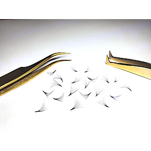 1000 Premade volume fans Mixed 4 lengths 9-12 | 11-14 | 13-16 CC, D Curl Wispy Handmade eyelash extensions supplies Russian volume lash promade fan 4D 5D 6D 10D (9mm - 12mm, 4D - 0.07 - D)