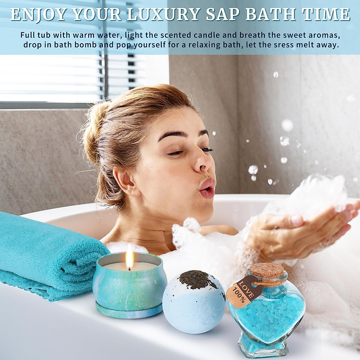 Get Well Gifts For Women After Surgery -12 PCS Self Care Gifts for Women, Care Package Get Well Soon Gift Basket- Sympathy Gifts, Birthday Gifts for Women Tumbler Blanket Candle Relaxing Spa Gifts