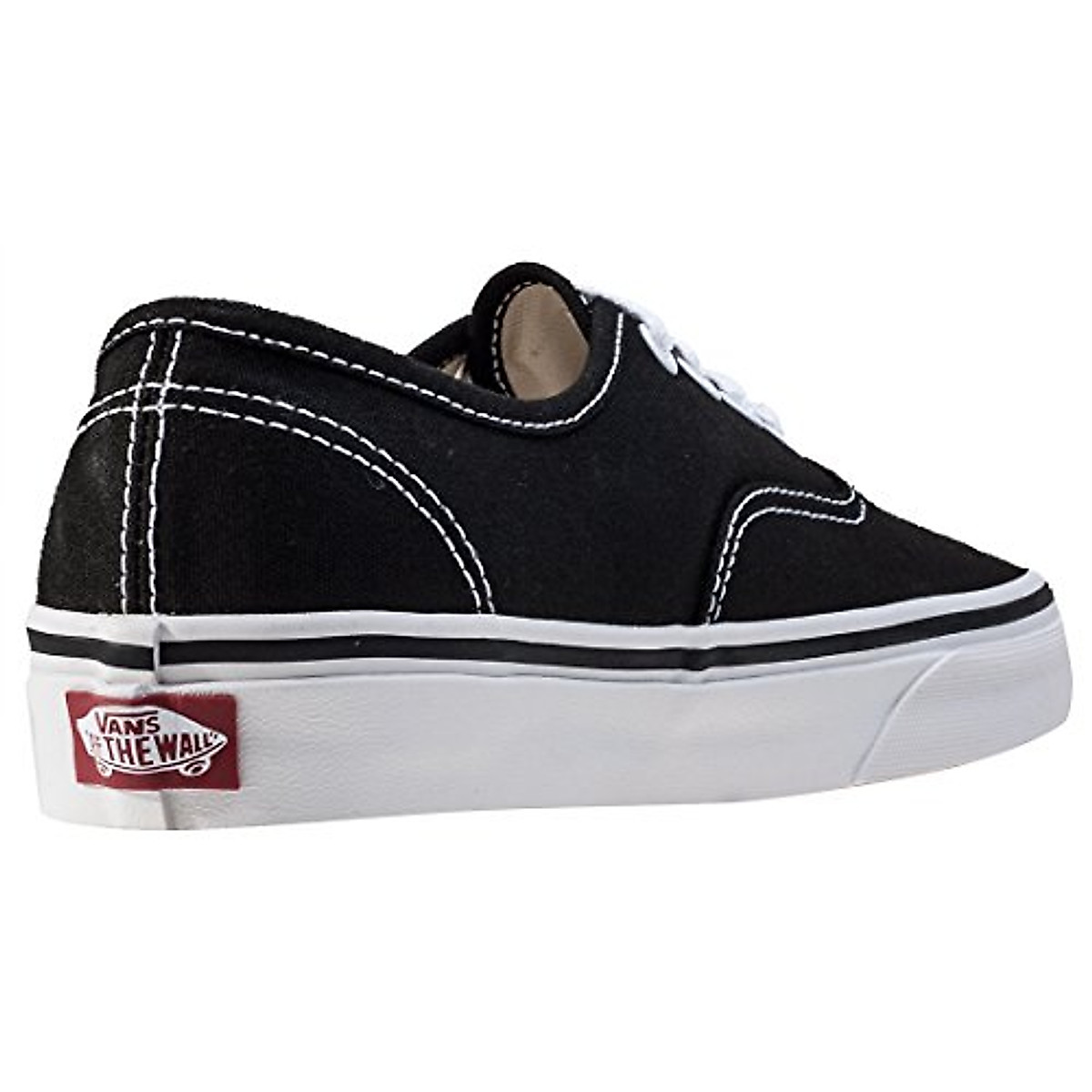 Vans Authentic Core Classics, Black, Men's 9, Women's 10.5 Medium