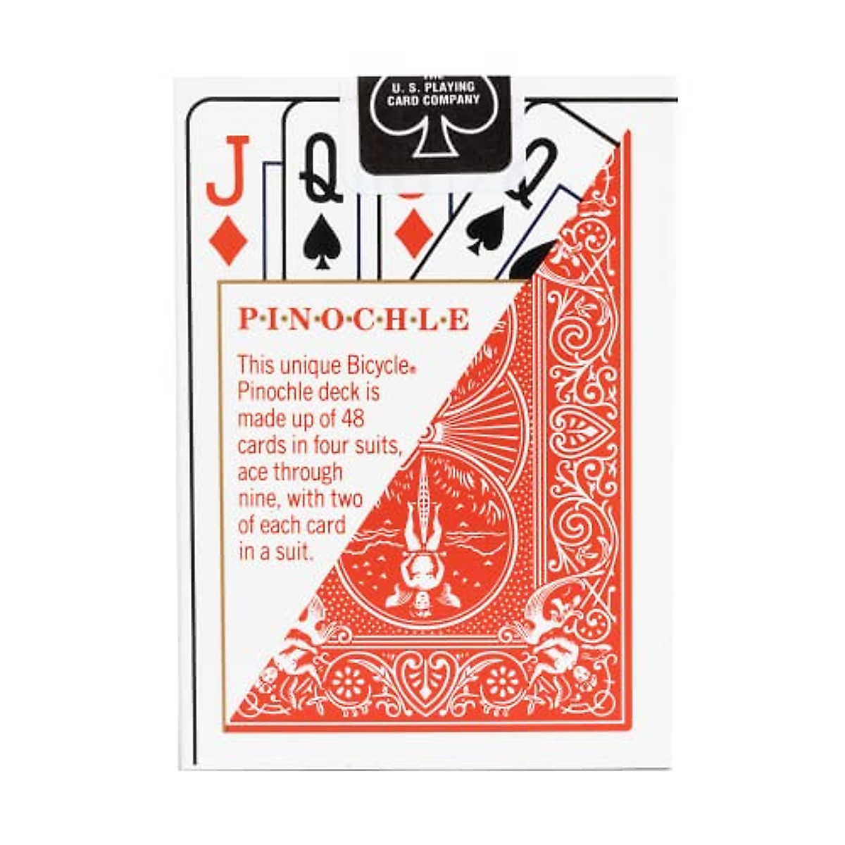 Bicycle Pinochle Playing Cards, Standard Index, 1 Deck