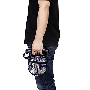 Steel Tongue Drum Steel Drums Flatsons C Key 8 Notes 5.5 Inch Percussion Instrument with Drum Mallets Carry Bag Great Gift for Beginner Adult Kid Black