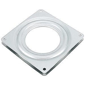 JOIKIT 20 Pack 4 Inch Lazy Susan Hardware，Lazy Susan Turntable Bearing Plate with Screws, Lazy Susan Bearing Swivel Plates for Serving Trays, Racks, Tables, 300lbs Load Capacity