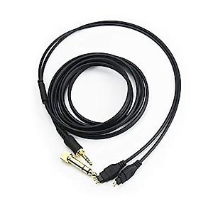 NewFantasia Replacement Audio Upgrade Cable Compatible with Sennheiser HD650, HD600, HD580, HD660S, HD58X, HD565, HD545, HD535, HD525, HD265, Massdrop HD6XX Headphones 1.5meters/4.9feet