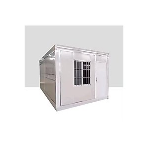 Generic 20ft Fold Out Foldable Container House Foldable Cabin Insulated Container | Versatile Storage, Shed, Office, Warehouse Solution, White, Modern2024