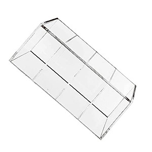 Alipis 1pc Box Coffee Storage Box Storage Container Storage Bins with Lids Flatware Storage Case Sunflower Curtain Clip Home Storage Case With Cover Showcase Clamshell Acrylic