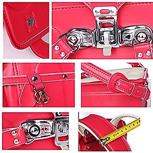 Randoseru automatic Lock Japanese school bags for girls boys Senior PU leather light weight Rain Cover