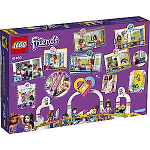 LEGO Friends Heartlake City Shopping Mall 41450 Building Kit; Includes Friends Mini-Dolls to Spark Imaginative Play; Portable Elements Make This a Great Friendship Toy, New 2021 (1,032 Pieces)