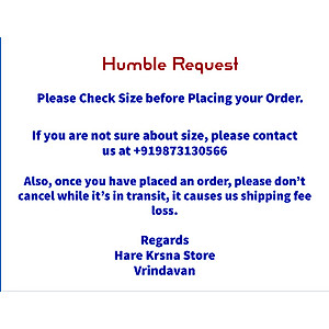 (3 No Size) Premium Colorful Embroidery Dress for Laddu Gopal Ji (Pack of 12) with 4 Zari Mukut, 4 Stone Mala, 4 Pair Kangan, 4 Flute | 7 inch Diameter Dress |F5