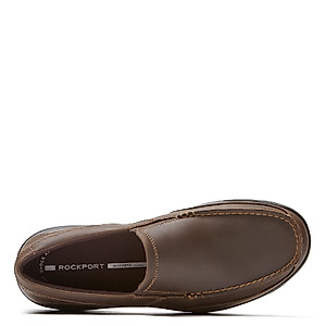 Rockport Men's Junction Point Slip-on, Chocolate, 12