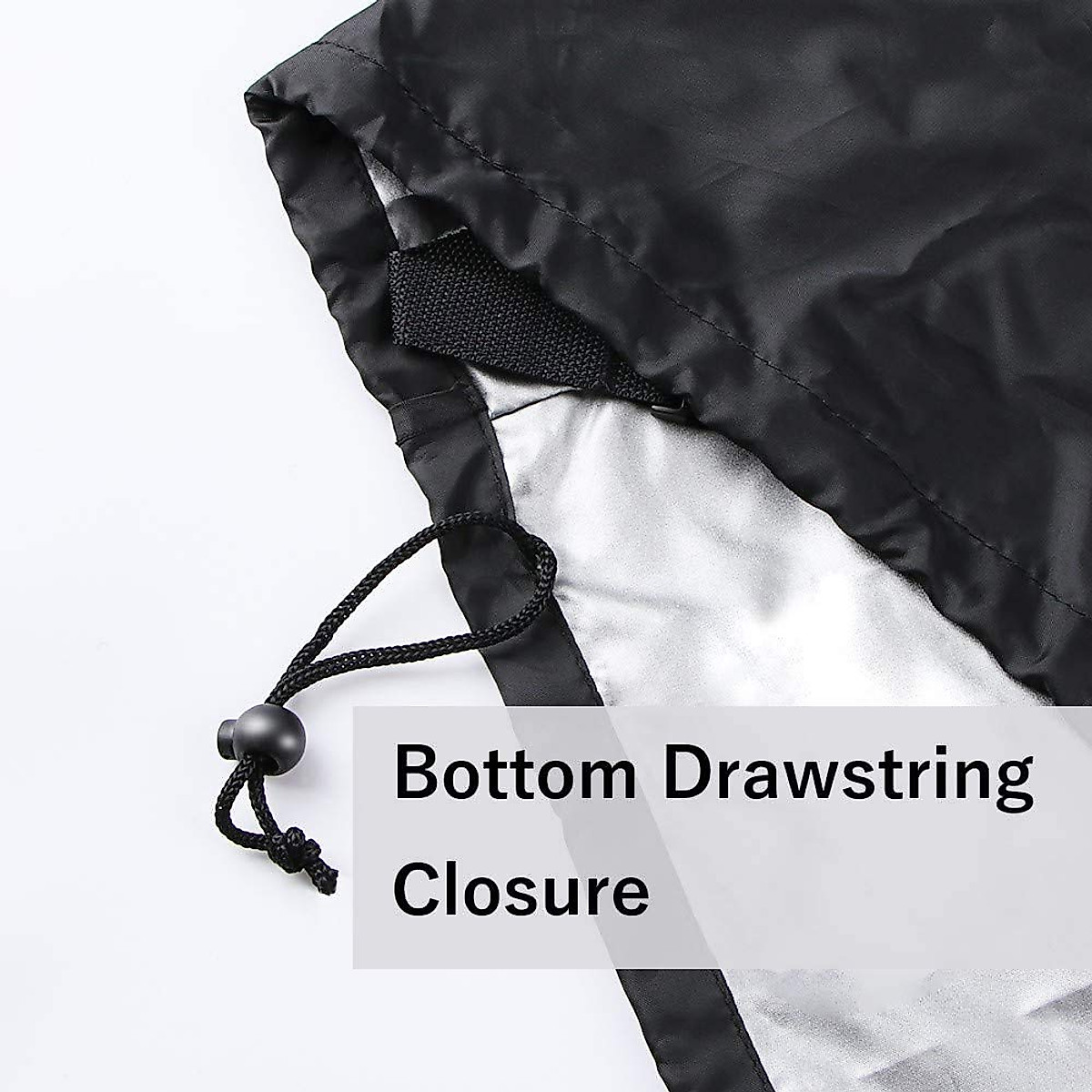 Grill Cover 60 inch, iCOVER Waterproof Outdoor BBQ Gas Barbecue Covers, Polyester Lightweight Easy On/Off, Dustproof for Weber Char-Broil Nexgrill and More Grills