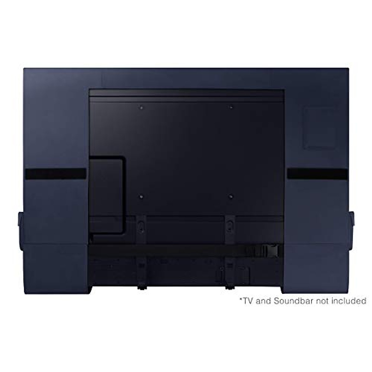 SAMSUNG QN75LST7TA The Terrace 75" Outdoor QLED 4K Smart TV with a HW-LST70T 3.0 Channel Soundbar with Dolby 5.1 Ch and a VG-SDC75G 75" Dark Gray Dust Cover for The Terrace TV (2020)