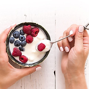 VIVO Vegan Yogurt Starter – Vegan Yogurt Culture Starter with Probiotics - 5-Box (10 Bottles) Pack - Makes Up to 30 Quarts of Probiotic Vegan Yogurt