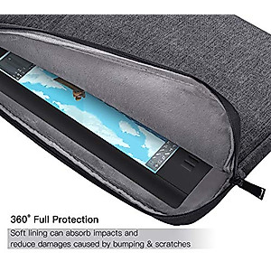 Waterproof Drawing Tablet Sleeve Case for Huion KAMVAS Pro 16, Wacom Cintiq Pro 16/ Cintiq 16/ Intuos Pro Large PTH860 Carrying Sleeve Case (Space Grey)