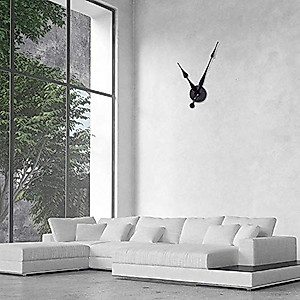 Hicarer DIY Large Clock Hands 3D Wall Clock for Kitchen Office and Home Art Decor Quartz Clock Movement Mechanism Accessories
