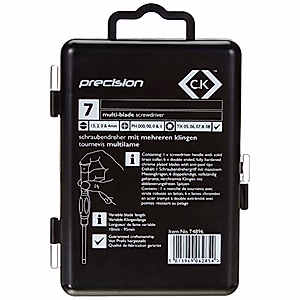 C.K Precision Screwdriver Slotted/PH/TX Set Of 7