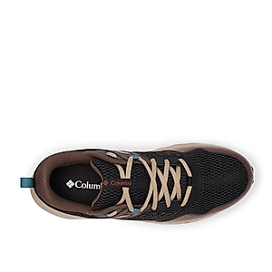 Columbia Men's Plateau Waterproof Hiking Shoe, Bison Brown/Warm Copper, 8