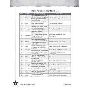 180 Days: Social Studies for 2nd Grade Practice Workbook for Classroom and Home, Cool and Fun Practice Created by Teachers (180 Days of Practice)