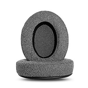 YunYiYi Replacement Upgrade Earpad Cups Cushions Compatible with Mpow Muze H1 Headphones Memory Foam (Gray)