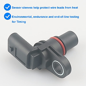 Camshaft Position Sensor, Cam Sensor Replace 07L905163C, 907-867, 07L-905-163-C Compatible with Audi VW - A3 A4 A5 A6 A7 A8 Quattro Q5 Q7 R8 S4 S5 S6, Beetle CC Eos GTI Jetta Passat Touareg, More