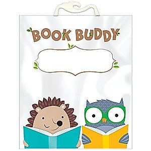 CTP Woodland Friends Book Buddy Bag, Clear 10.5” x 12.5” Storage Bags (Creative Teaching Press 8537)