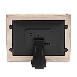 Simply Smart Home 10” WiFi Digital Photo Frame | Send Photo or Video from Phone to Digital Picture Frame with Free PhotoShare Frame v2 app | End-to-End Encryption | Quick Easy Setup | White Wash