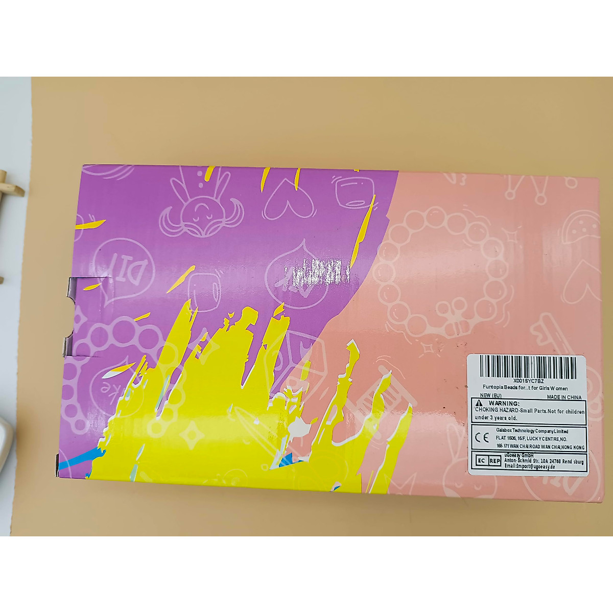 Funtopia 3mm 21600pcs Seed Beads for Jewelry Making, 60 Colors Small Glass Beads for Bracelets, Friendship Bracelet Kit with Alphabet Letter Beads, Evil Eye Beads for DIY, Art and Craft