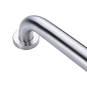 Decaura Anti Slip Shower Grab Bars, 18 inch Grab Bars for Bathtubs and Showers, Stainless Steel Safety Grab Bars for Handicap Disabled Elderly Senior Child Bathroom Shower Bath Handle 45 cm