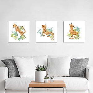 WallPops WPFA3768 King of The Jungle Wall Decal, Orange