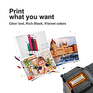 st@r ink Remanufactured Ink Cartridge Replacement for HP 62XL 62 XL Black for OfficeJet 200 250 5740 Envy 5660 7640 5540 5640 5642 7645 5643 5746 5745 5642 8000 Printer 2 Packs