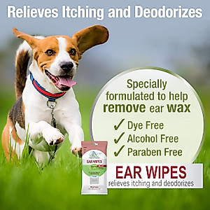 Four Paws Healthy Promise Pet Ear Wipes 35 Count