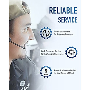 OMTech 40W CO2 Laser Tube for Laser Engraver & Cutter Machine, 720mm 50mm Dia Laser Cutter Tube with Borosilicate Glass 6000hr MTTF, Laser Cutting Engraving Machine Replacement Tube for Wood Stone