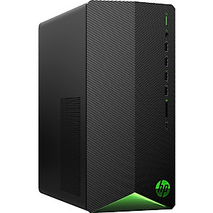 HP Newest Pavilion Premium Gaming Desktop PC: 6-Core AMD Gaming Processor Ryzen 5 5600G(Upto 4.4GHz), 8GB RAM, 256GB SSD, 4GB AMD Radeon RX5500, WiFi, Bluetooth, HDMI, DP, USB-C, Win10, TF