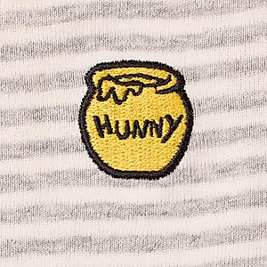 Amazon Essentials Disney | Marvel | Star Wars Unisex Babies' Long-Sleeve Bodysuits, Pack of 5, Winnie The Pooh Oh Bother, 0-3 Months