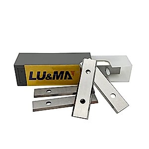 2.38"(60mm) Paint Scraper Carbide Blades Double-Edged Reversible Replacement Blade 2-3/8"(60X12X1.5mm) Fits Most equivalent General purpose Hand-Held Scrapers,10pcs
