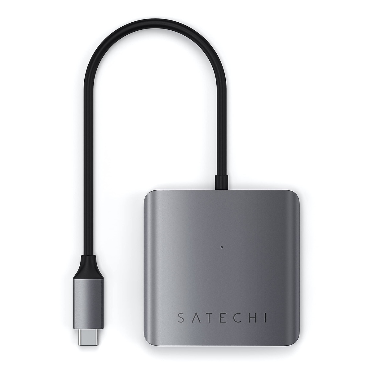 Satechi USB C Hub 4 Port, USB C Adapter for MacBook, iPad, iPhone 16 & 15 Series, Microsoft Surface, Chromebook, and More (Data Transfer (5Gbps))