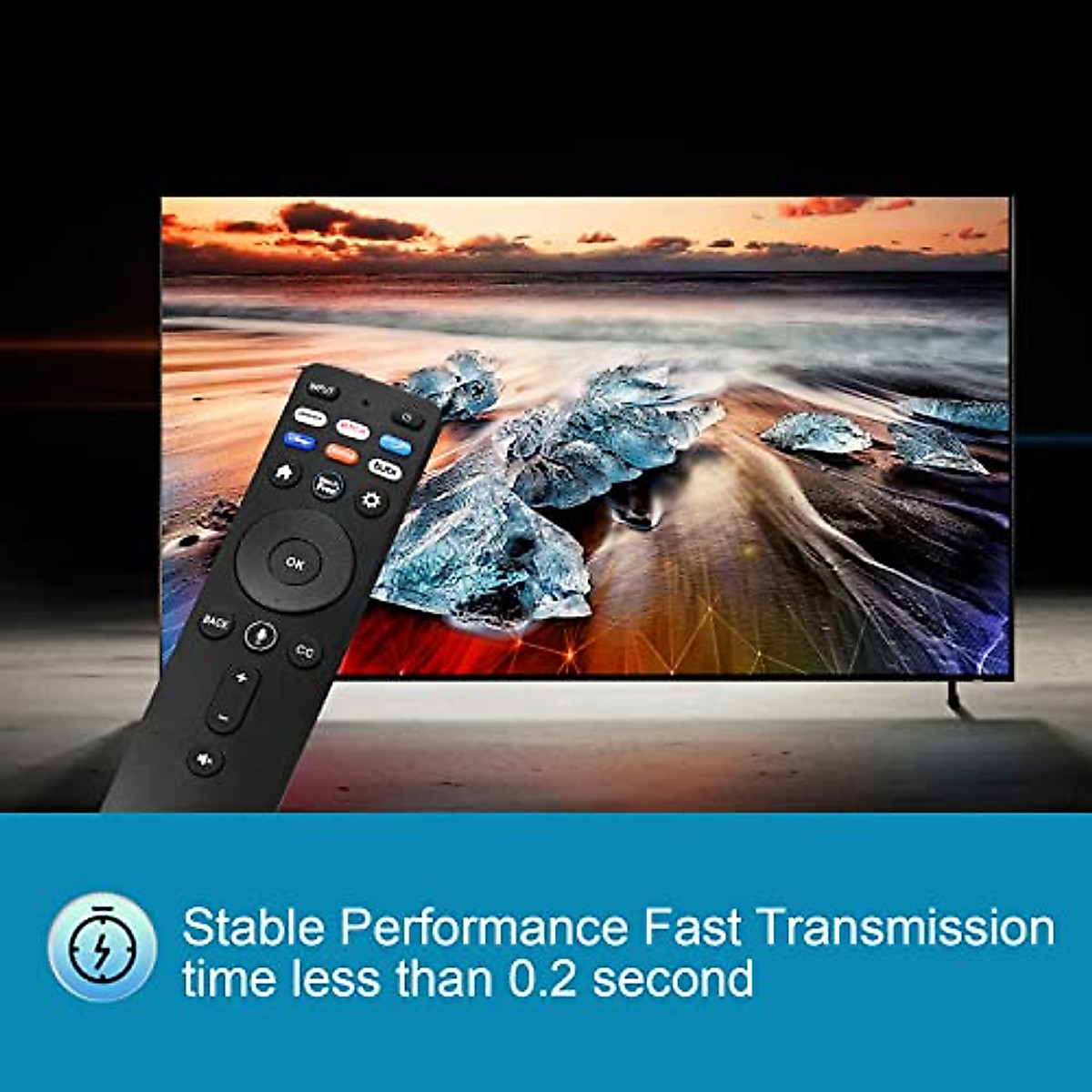 XRT260 Voice Remote Control fit for Vizio V-Series and M-Series 4K HDR Smart TV